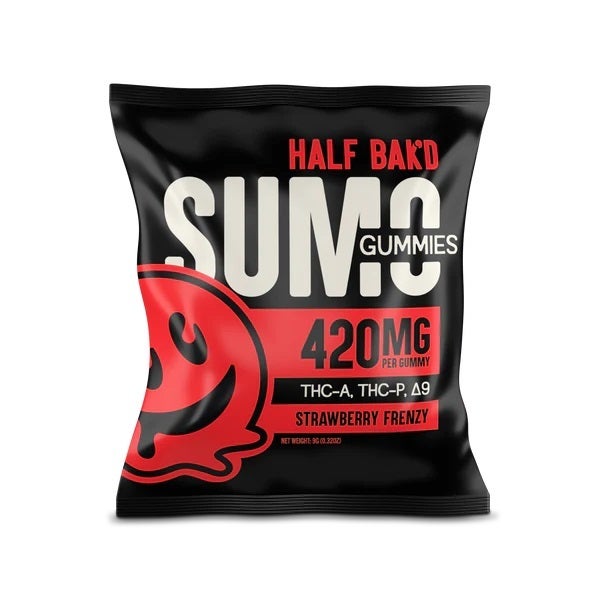 Sumo Gummies 420mg THCa: Strawberry Frenzy | Coastal Alternatives